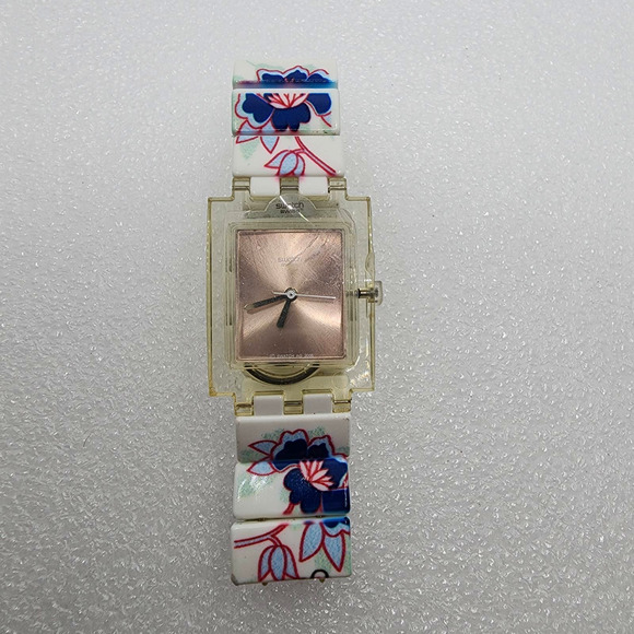 Swatch | Accessories | Swatch Tank 206 Hawaiian Tropical Hibiscus ...